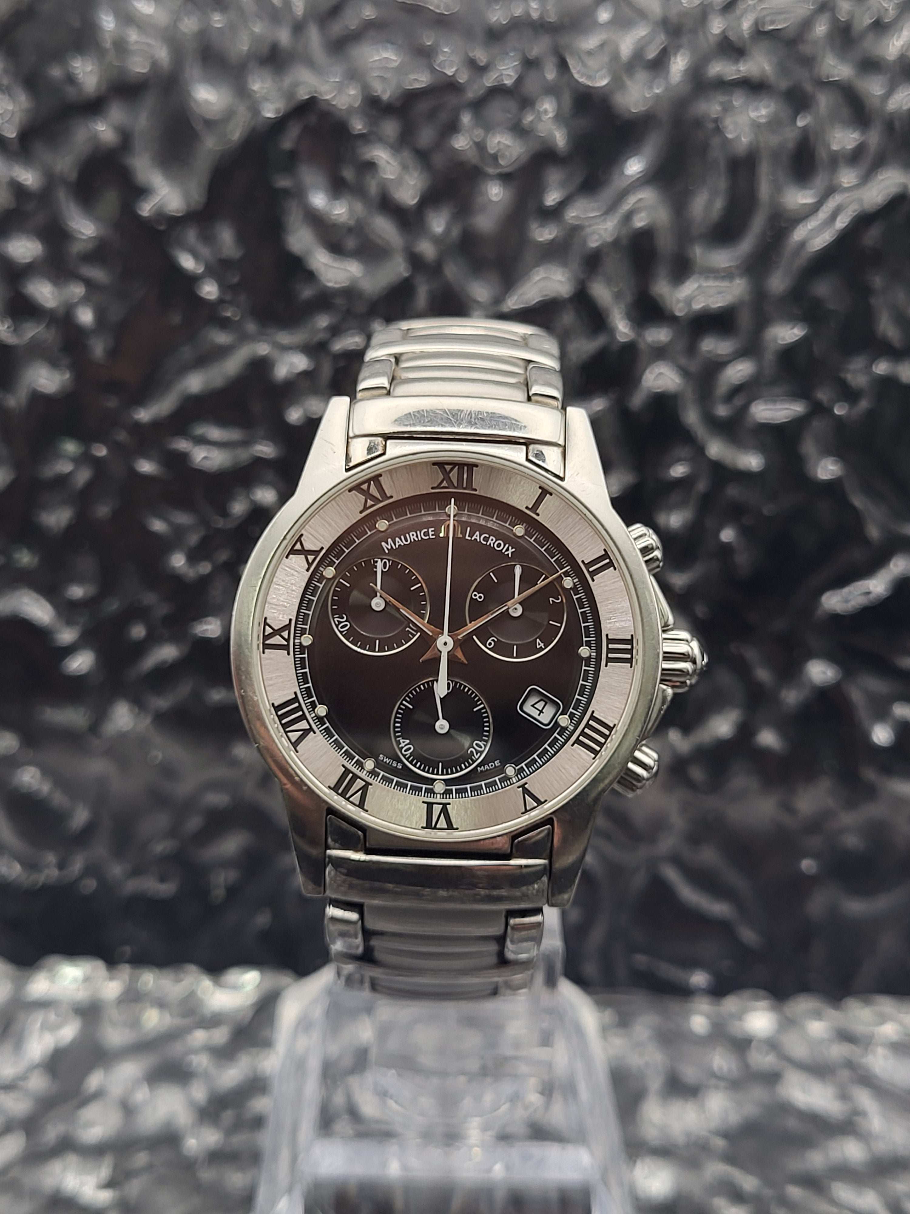 Maurice Lacroix 86814 Miros Chronograph - Pontos - Quartz – Red Robin ...