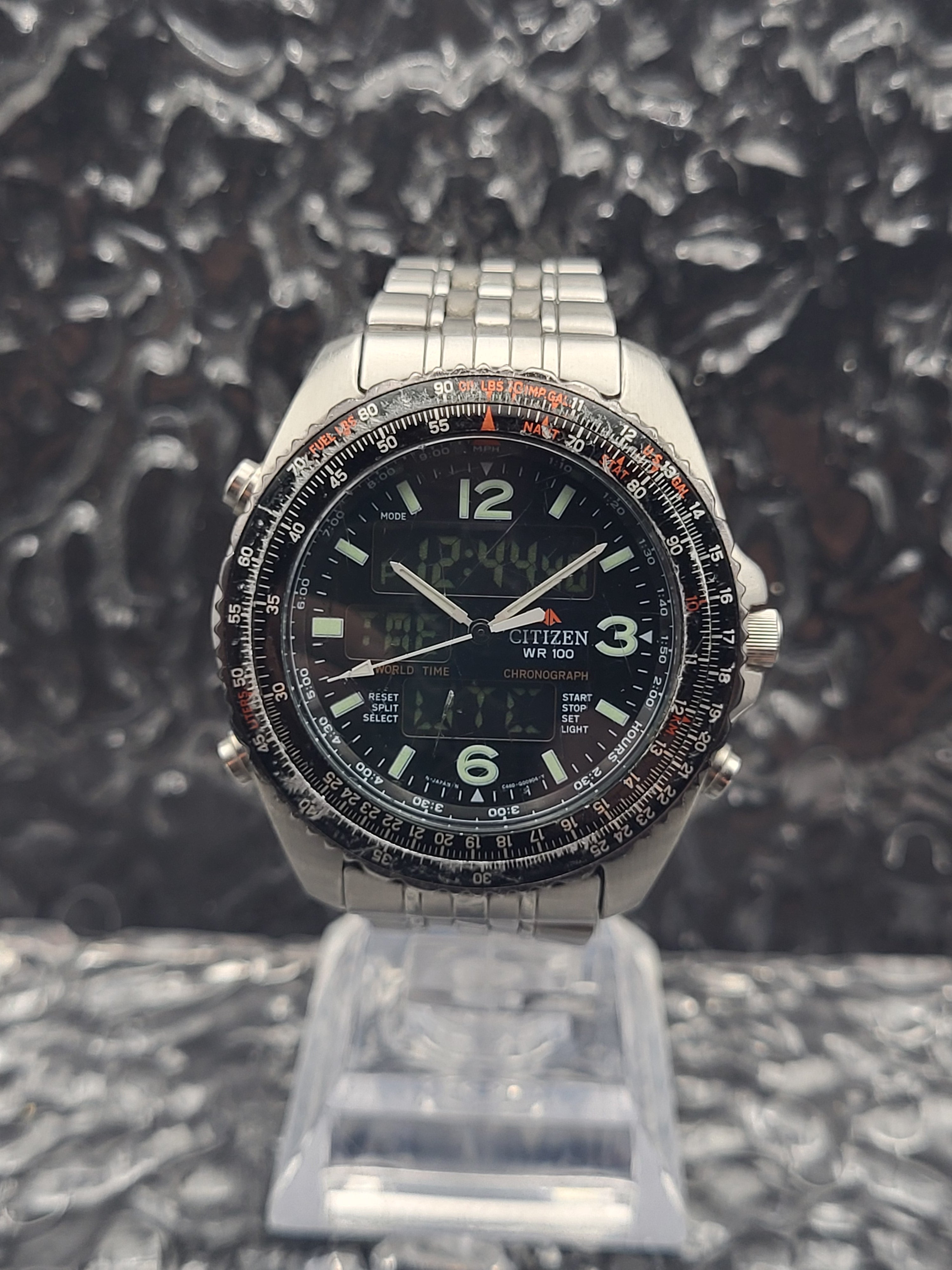 Citizen C460-Q00788 Promaster - Ana-Digi Worldtimer – Red Robin Watches