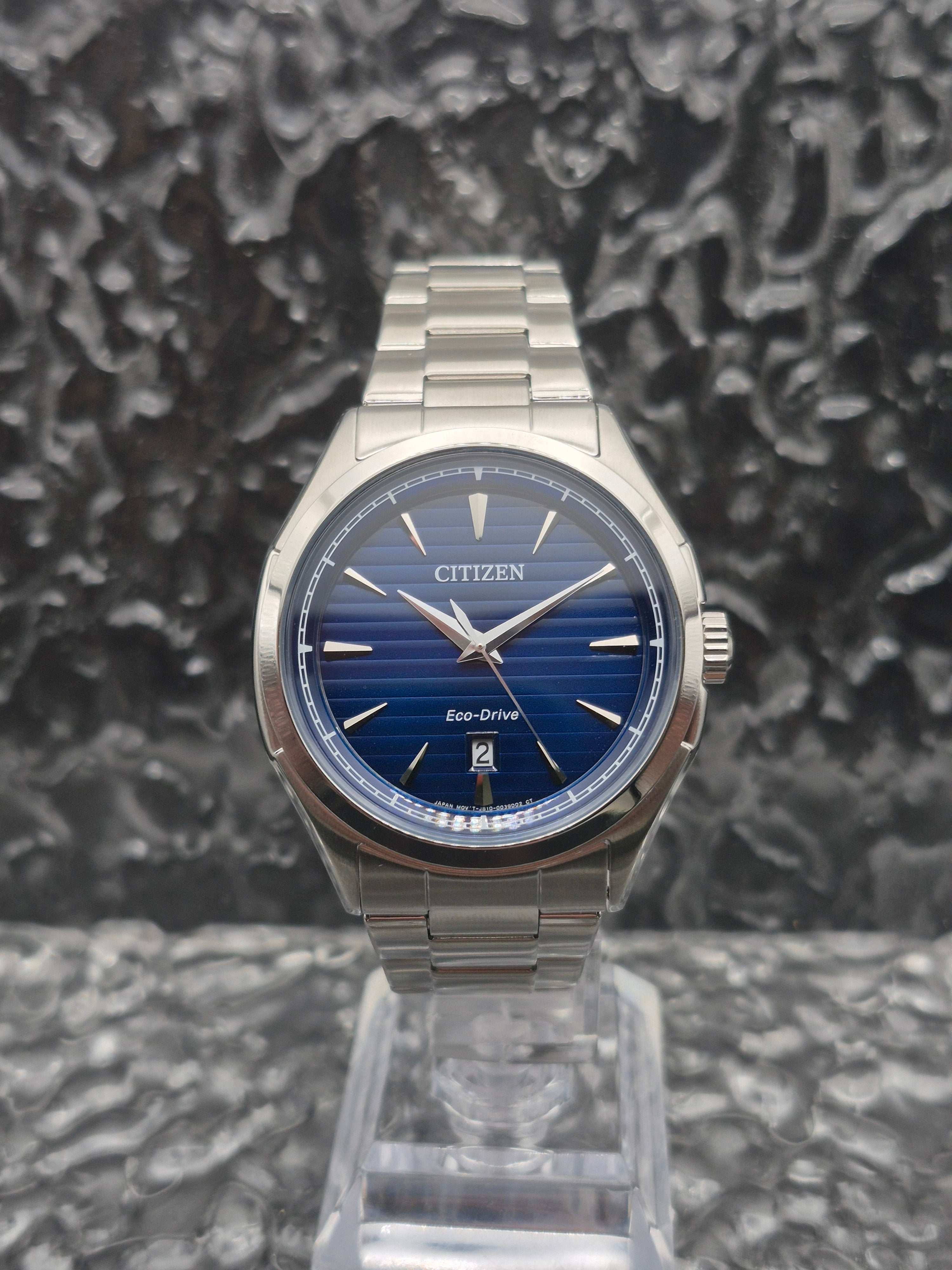 Citizen Eco-Drive Blue Dial Ref. AW1750-85L Full Set – Red Robin Watches
