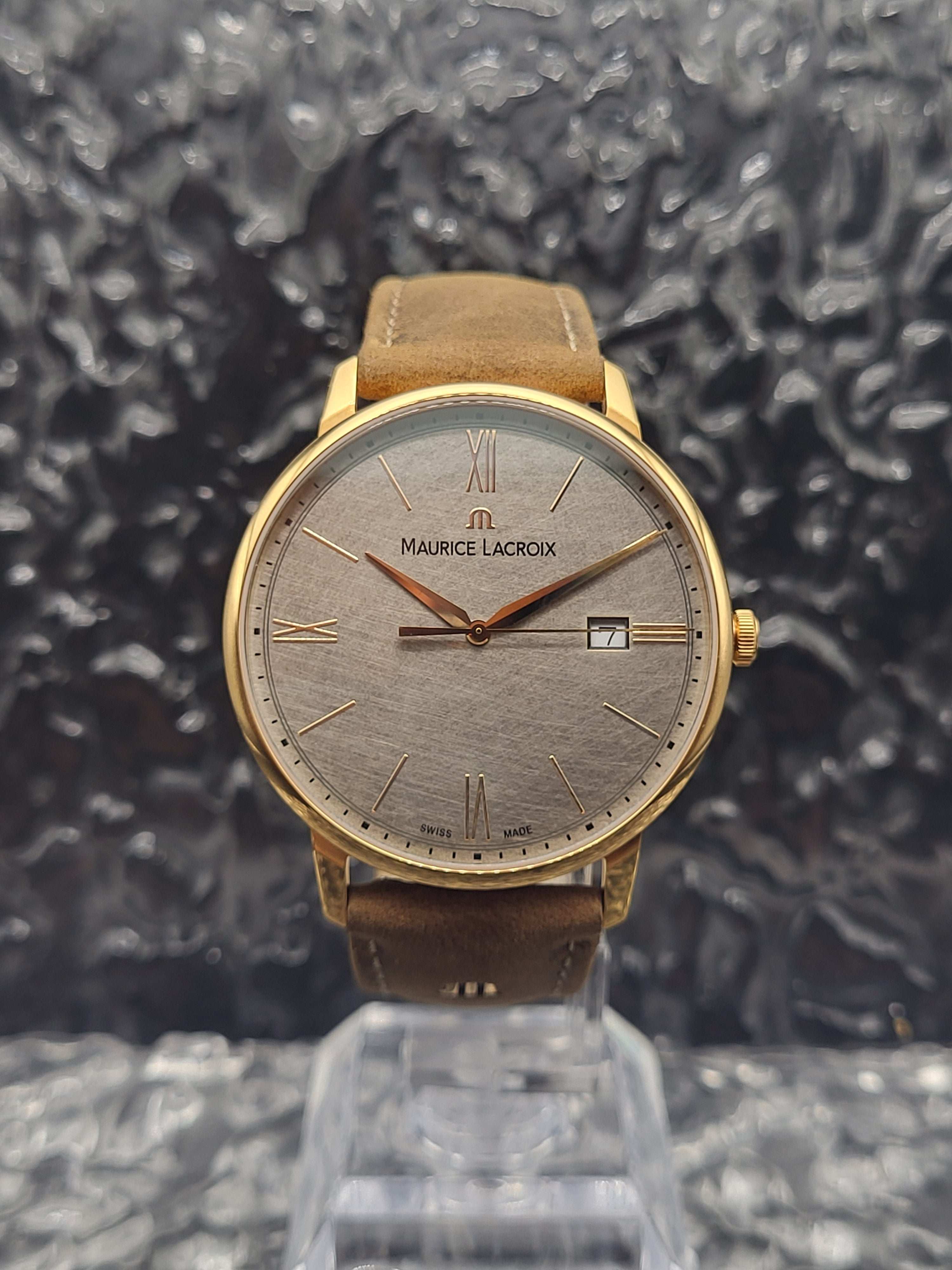 Maurice Lacroix Eliros - Ref. EL1118-PVP01-210-1 - Quartz - Rose Gold ...